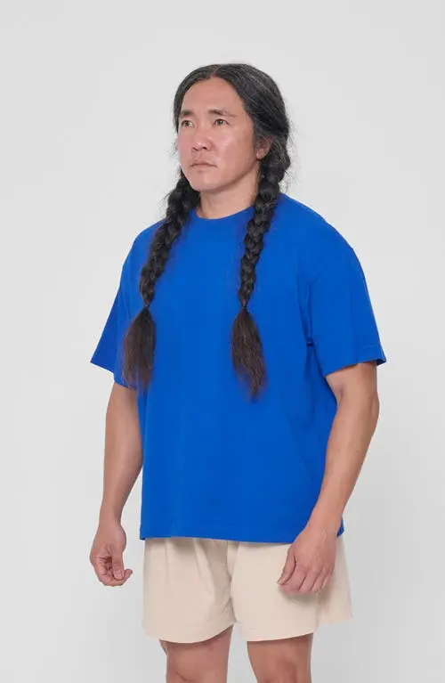 EVERYBODY.WORLD Boxier Trash Tee - Lapis