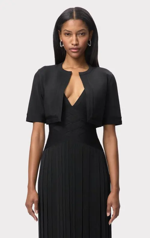 Herve Leger The Marie Bolero - Black