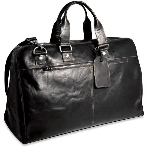 JACK GEORGES Voyager Convertible Valet Bag - Black