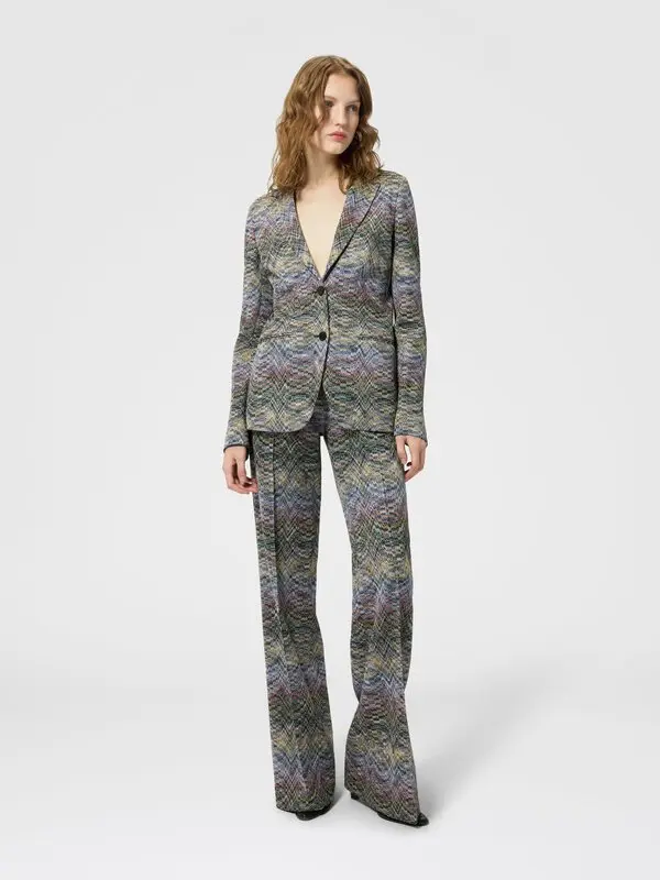 Missoni Viscose Lamé Blazer