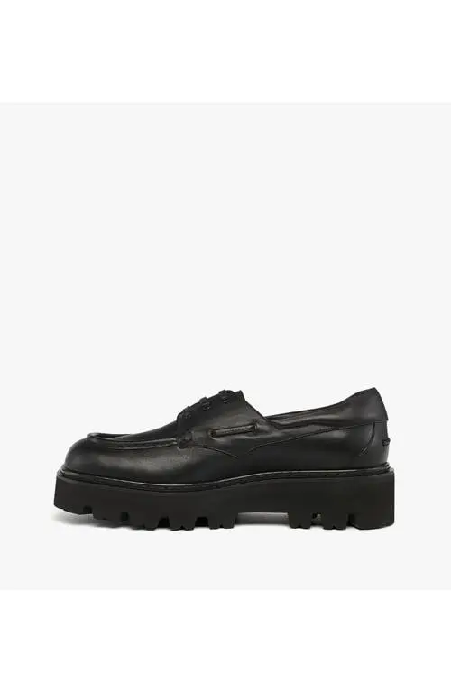 Mcm Platform Loafers In Calfskin