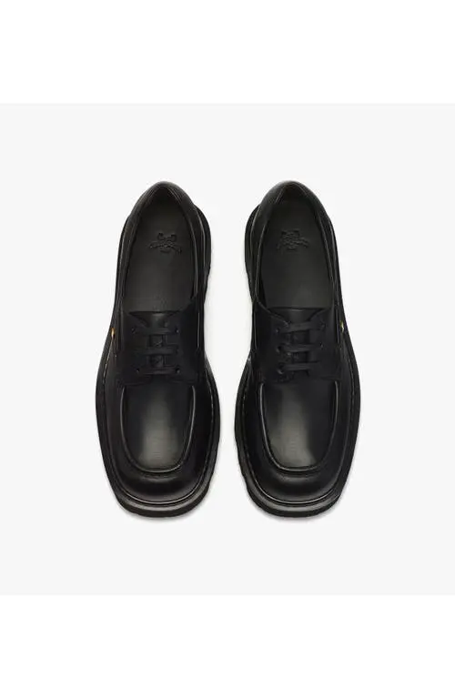 Mcm Platform Loafers In Calfskin