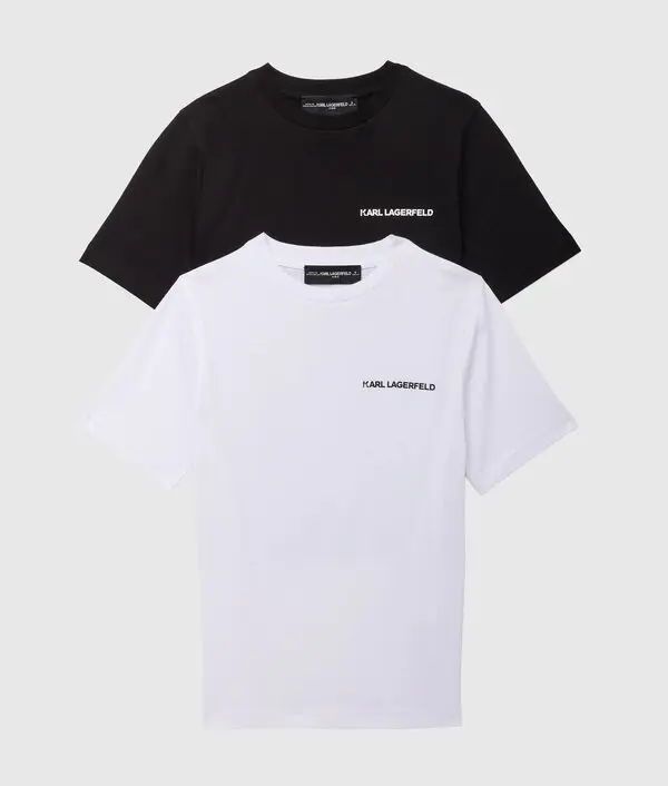 Karl Lagerfeld Two-pack T-shirts - Black/white