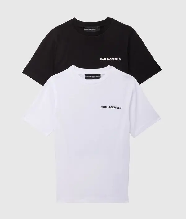 Karl Lagerfeld Two-pack T-shirts - Black/white