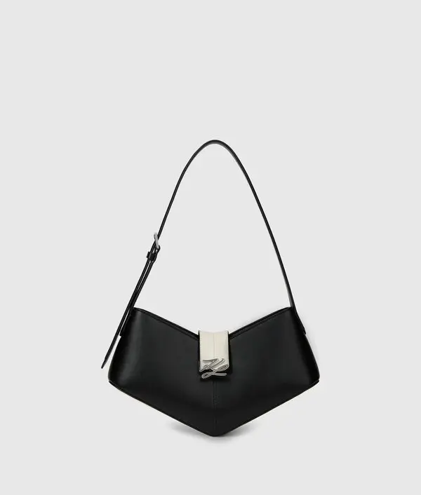 Karl Lagerfeld K/studio Autograph Shoulder Bag - Black/white