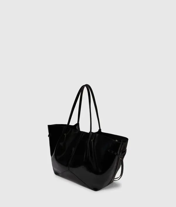 Karl Lagerfeld K/pierced Large Shiny Tote Bag
