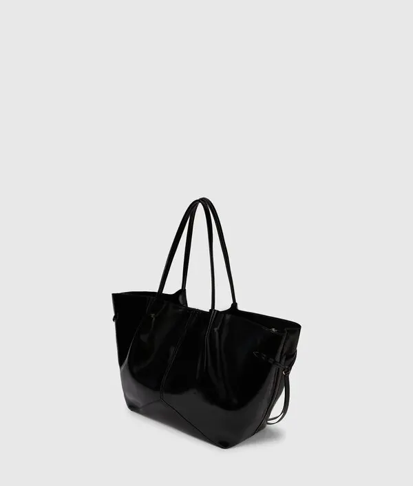 Karl Lagerfeld K/pierced Large Shiny Tote Bag