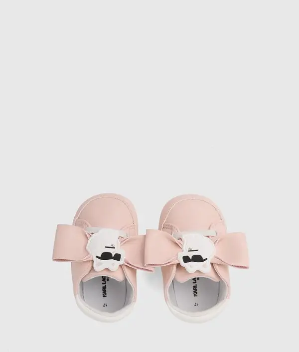 Karl Lagerfeld Baby Ikon Choupette Bow Sneakers
