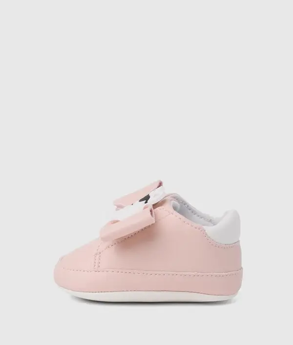Karl Lagerfeld Baby Ikon Choupette Bow Sneakers - Pink