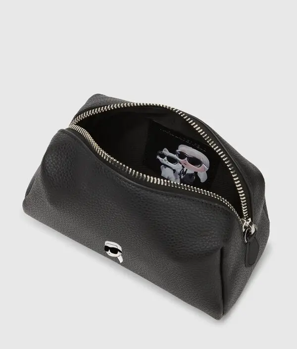 Karl Lagerfeld Ikon Pebble Vanity Case