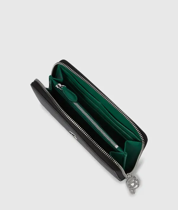 Karl Lagerfeld Ikon Pebble Continental Wallet