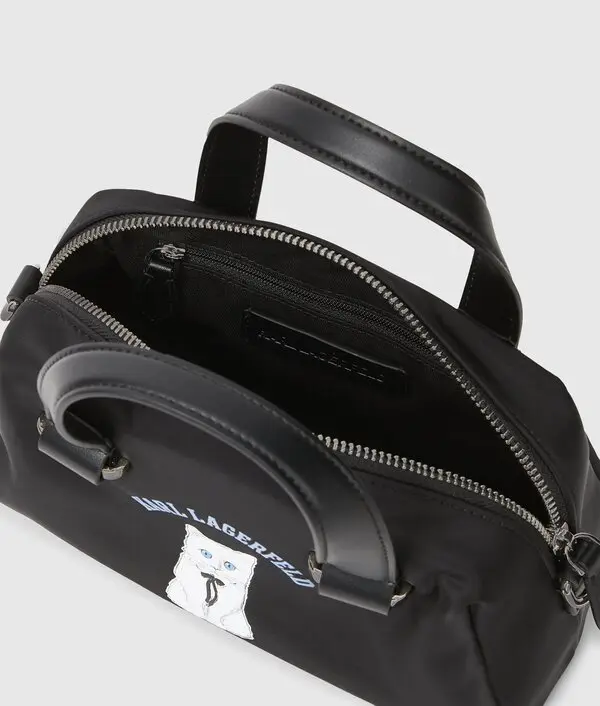 Karl Lagerfeld Ikon Choupette Small Satchel Bag