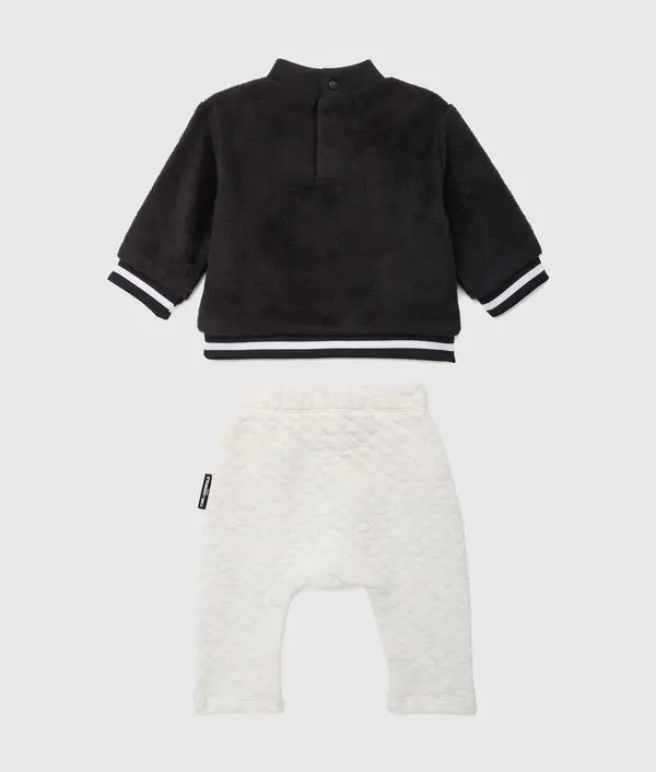 Karl Lagerfeld Baby Sweatshirt And Pants Set