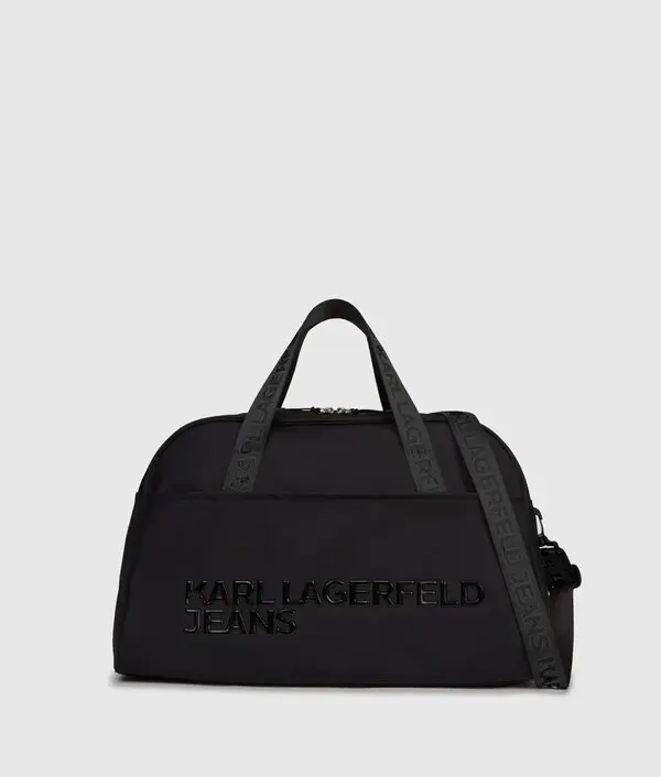 KL JEANS Logo Nylon Gym Bag