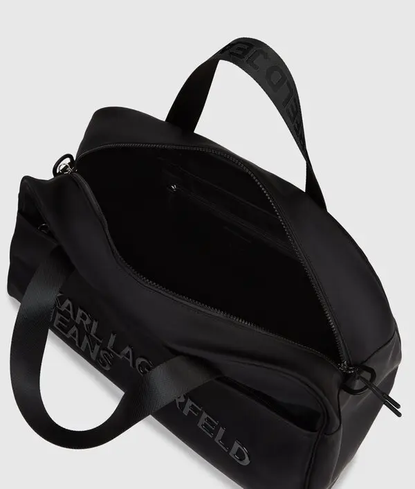 KL JEANS Logo Nylon Gym Bag