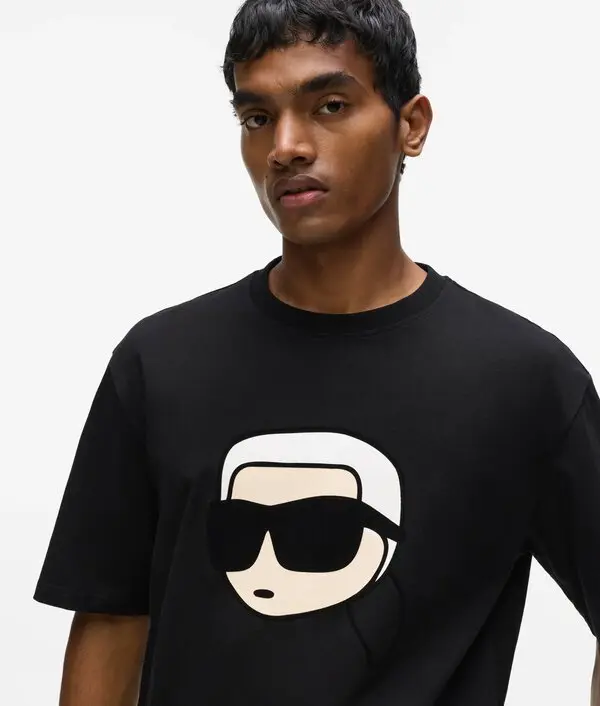Karl Lagerfeld Ikon Karl Bold Graphic T-shirt