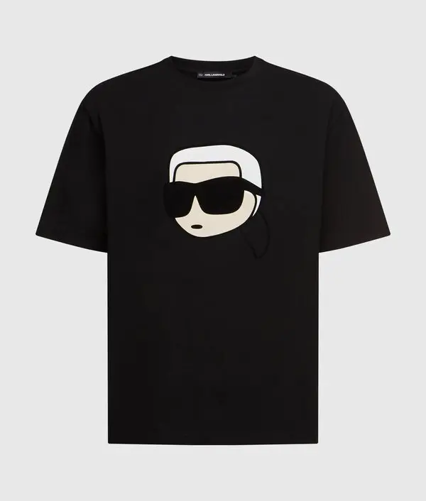Karl Lagerfeld Ikon Karl Bold Graphic T-shirt