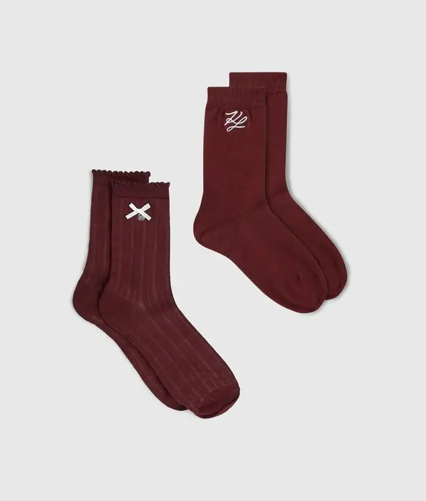 Karl Lagerfeld Two-pair Sock Set