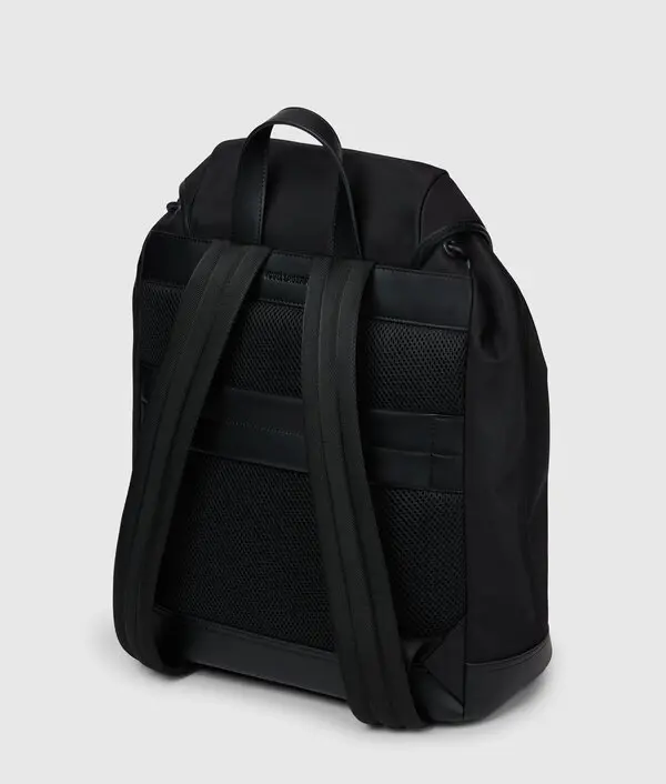Karl Lagerfeld K/nylon Buckle Backpack