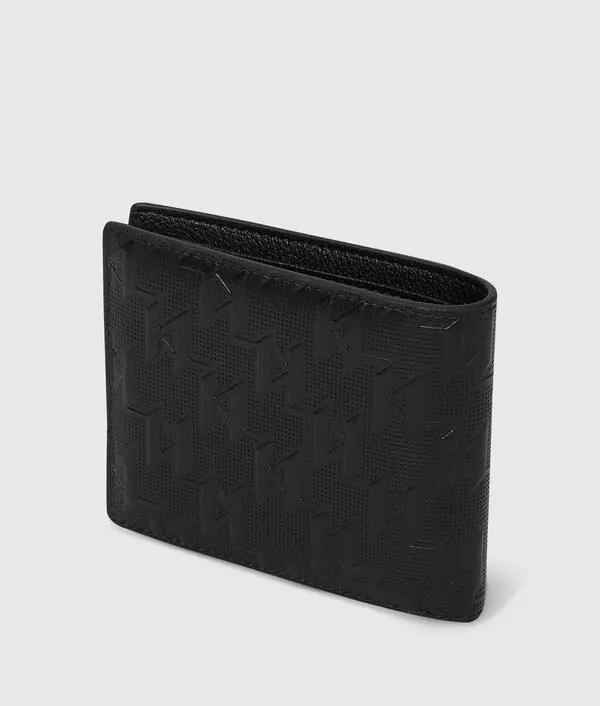 Karl Lagerfeld K/monogram Perforated Wallet