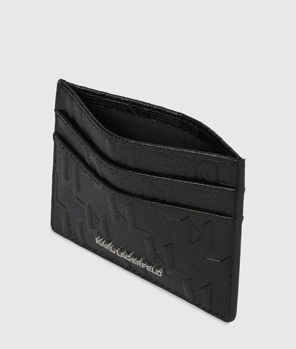 Karl Lagerfeld K/monogram Perforated Cardholder