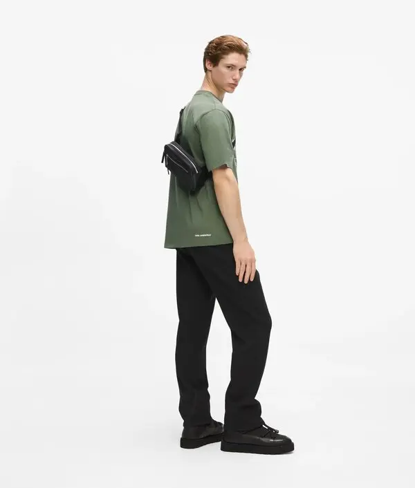 Karl Lagerfeld K/nylon Buckle Belt Bag