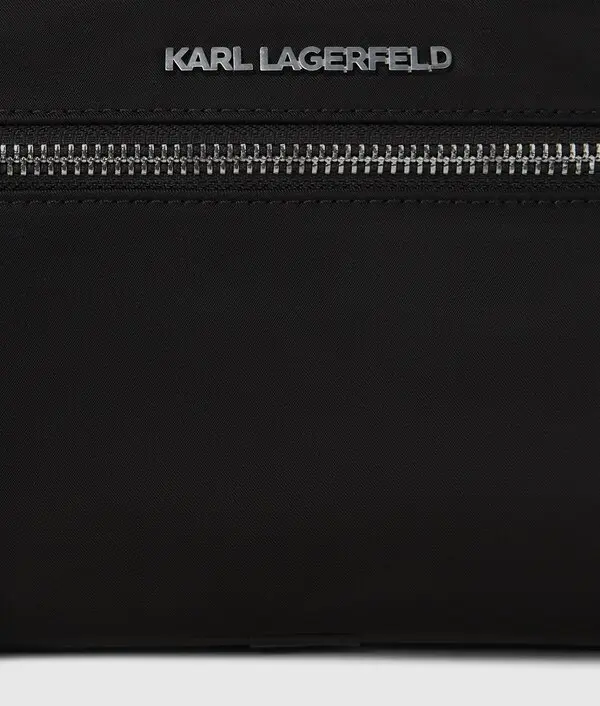 Karl Lagerfeld K/nylon Buckle Belt Bag