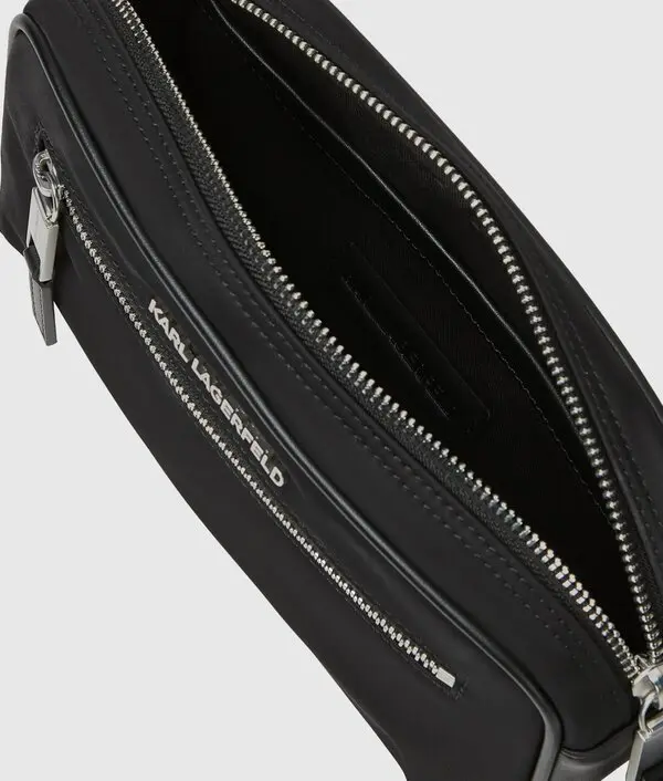 Karl Lagerfeld K/nylon Buckle Belt Bag