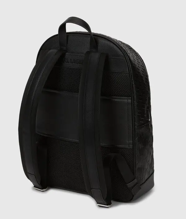 Karl Lagerfeld K/monogram Perforated Backpack