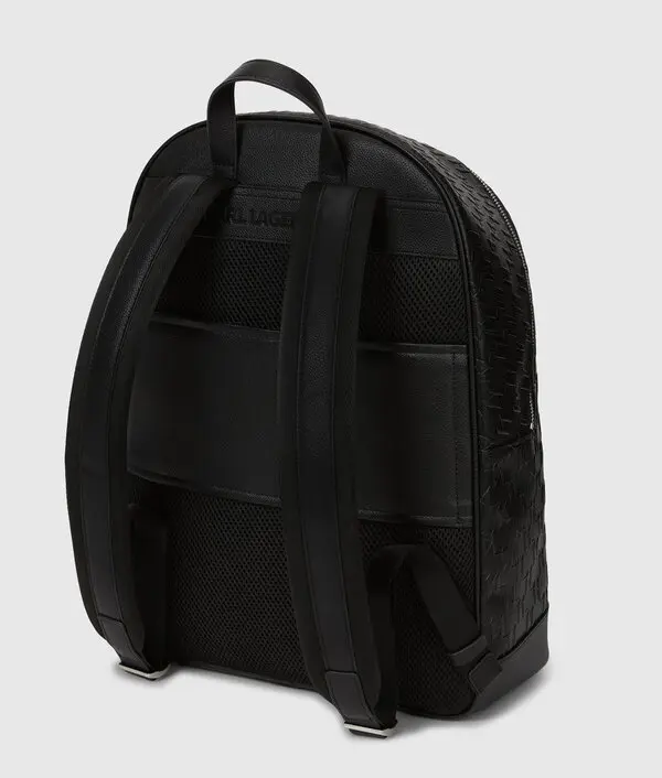 Karl Lagerfeld K/monogram Perforated Backpack