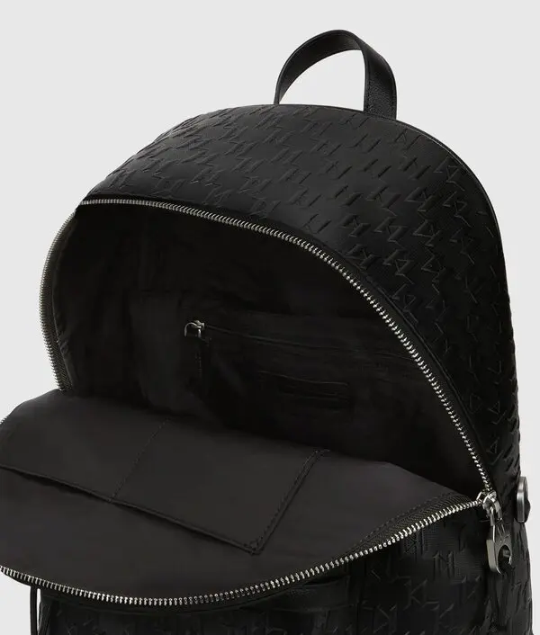 Karl Lagerfeld K/monogram Perforated Backpack