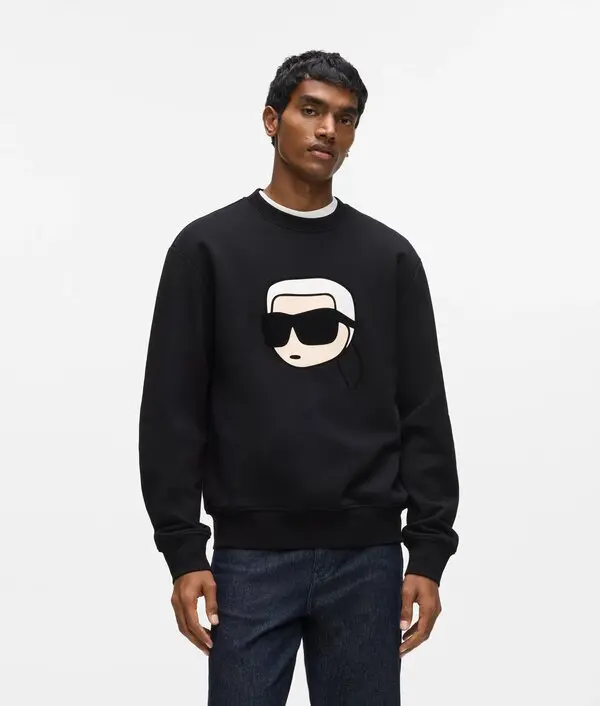 Karl Lagerfeld Ikon Karl Bold Graphic Sweatshirt