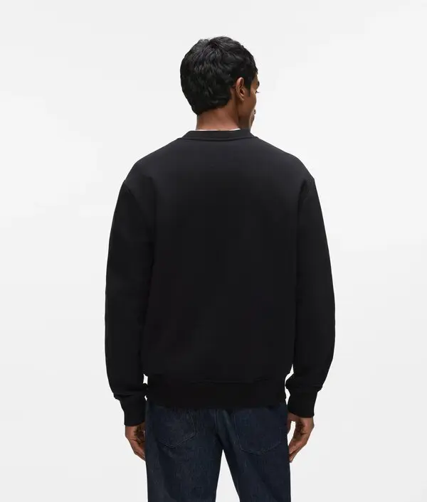 Karl Lagerfeld Ikon Karl Bold Graphic Sweatshirt