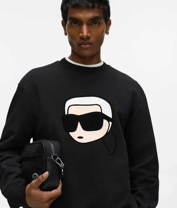 Karl Lagerfeld Ikon Karl Bold Graphic Sweatshirt