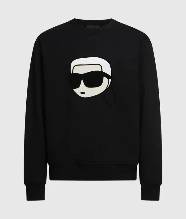 Karl Lagerfeld Ikon Karl Bold Graphic Sweatshirt