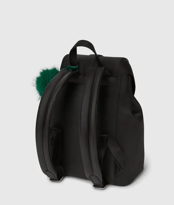 Karl Lagerfeld Ikon Pebble Charm Backpack