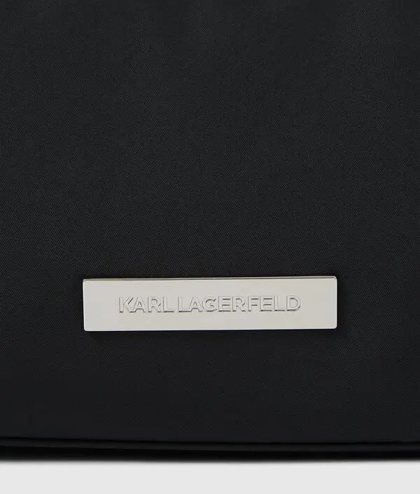 Karl Lagerfeld Ikon Nylon Shoulder Bag