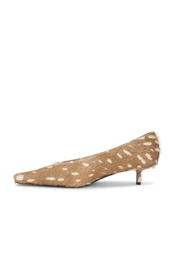 Loulou De Saison Eko Kitten Heel Pump - Deer