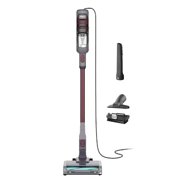 SHARK Detect And Reveal Corded Stick Vacuum - Storm