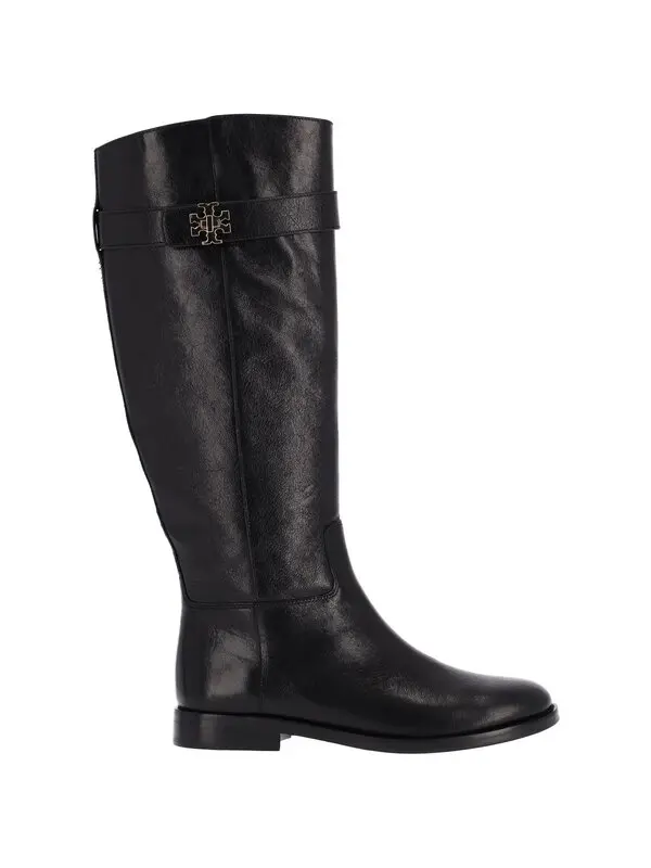 Tory Burch Lock Ridin' Leather Boots