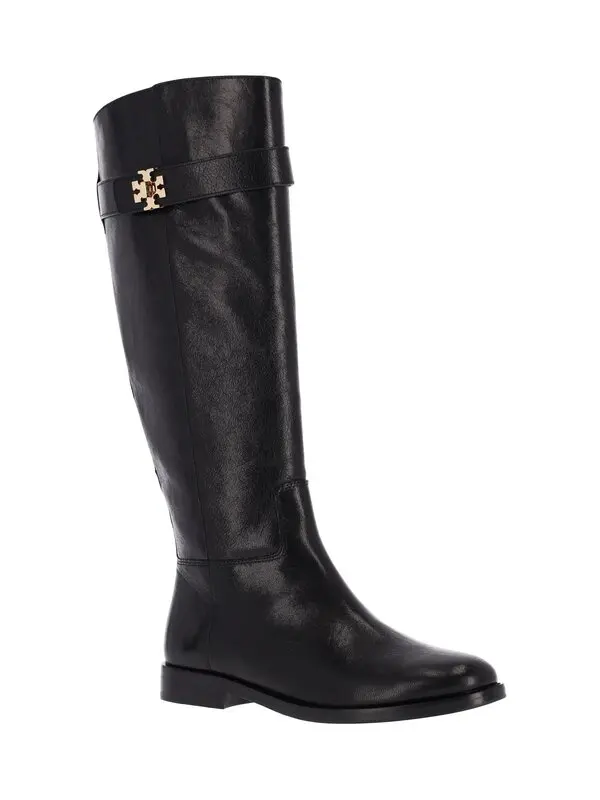 Tory Burch Lock Ridin' Leather Boots