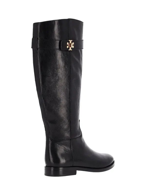 Tory Burch Lock Ridin' Leather Boots