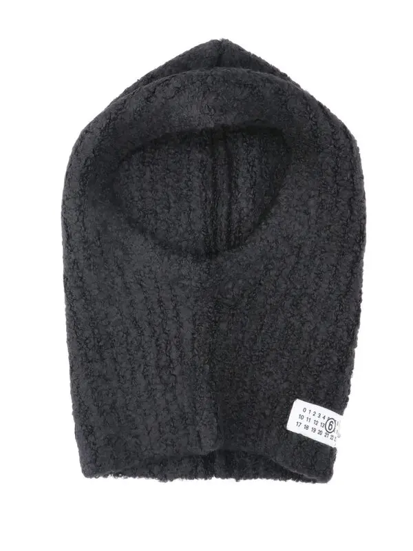 MAISON MARGIELA Knit Balaclava - Black