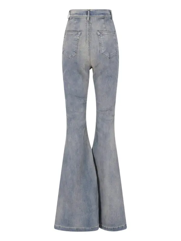 Rick Owens Flared Denim Jeans