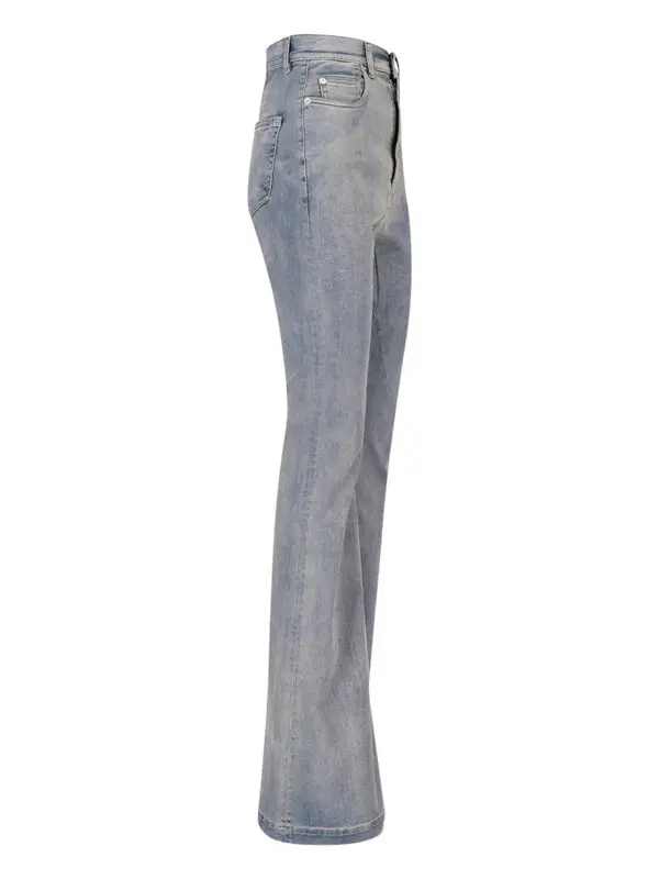 Rick Owens Flared Denim Jeans