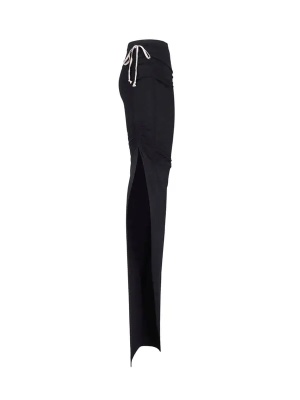 Rick Owens Maxi Cotton Skirt