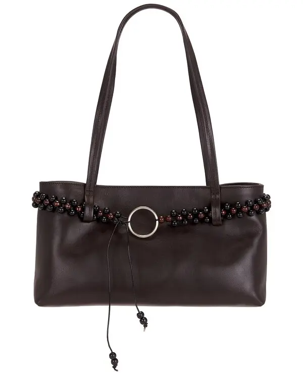 ST. AGNI Bead Belt Detail Bag