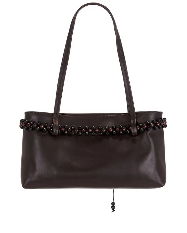 ST. AGNI Bead Belt Detail Bag