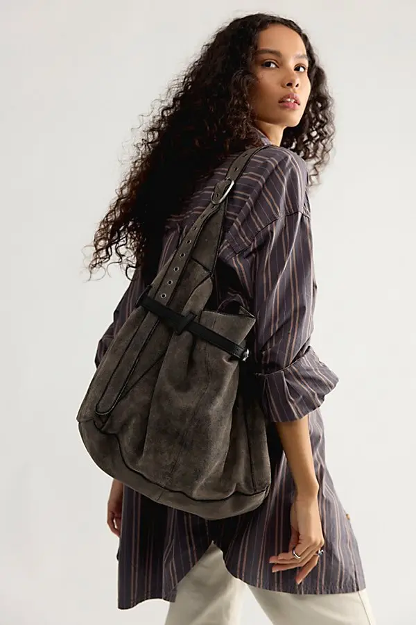 Free People Cult Following Belted Tote Bag