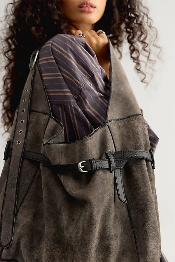 Free People Cult Following Belted Tote Bag